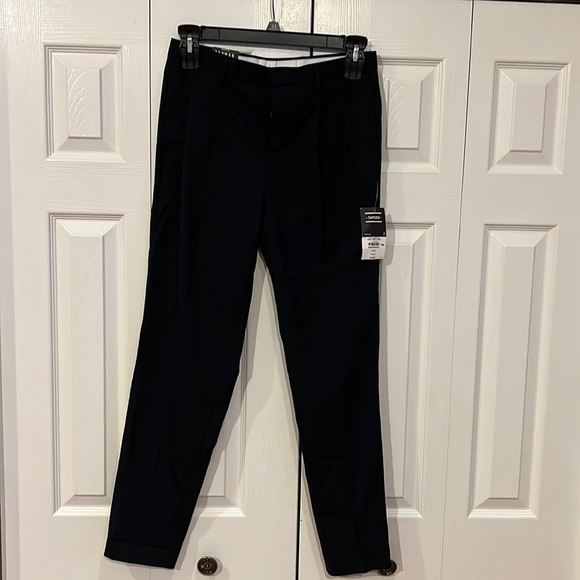 Topman | Pants | Topman Taperedpleated Cropped Pants Long | Poshmark